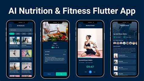 Ai Fitness And Nutrition App Flutter Template Ai Workout And Meal Planner