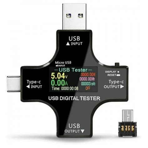 Купить Многофункциональный тестер USB Type-A, USB Type-C по цене 1 470 ...