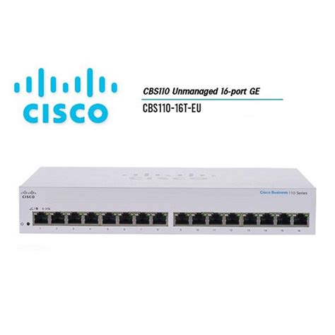 Cisco CBS T EU Unmanaged Rackmount Switch Ports Mbps SUS Security