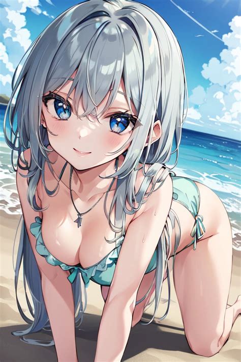 しそばじる On Twitter おはようございます～～ Aiイラスト Aiart 水着