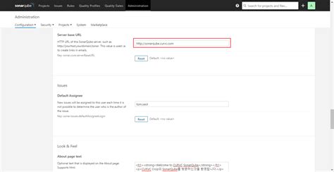 Sonarqube Server Base Url 설정 Curvc Devops Confluence Dc