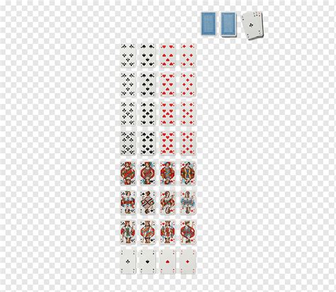 라인 앵글 포인트 포커 카드 세트 게임 Png 소재 각도 Png Pngwing