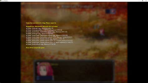 Rmmv After Battle Defeat Game Has Encountered A Bug Rpg Maker Forums