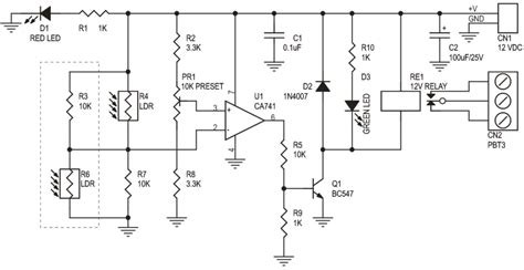 Light And Dark Sensitive Switch Electronics Lab