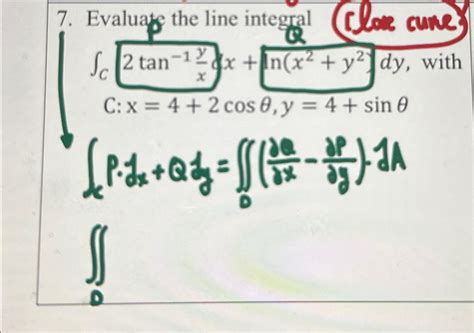 Solved Evaluate The Line Integal Clow