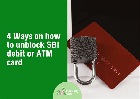 5 Ways On How To Activate Sbi Debit Card Banking Vista