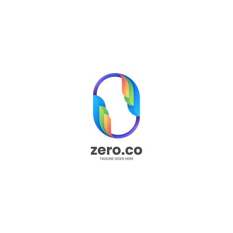 Premium Vector Vector Logo Illustration Zero Gradient Colorful Style
