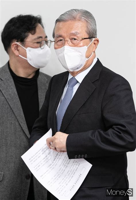 머니s포토 김종인 총괄 선대위 대장동 사건 특검 촉구 긴급 기자회견 머니s