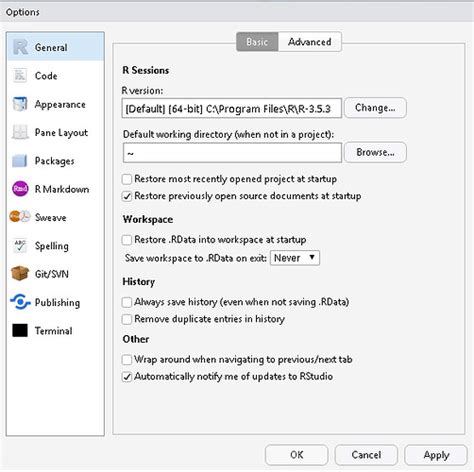 Update R Version From Rstudio Clevelandose