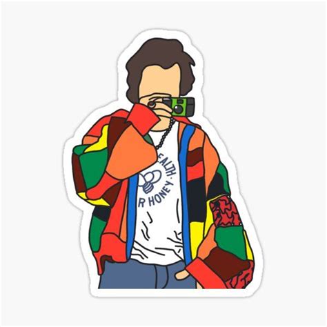 Harry Styles Stickers For Sale Harry Styles Dibujo Pegatinas Bonitas