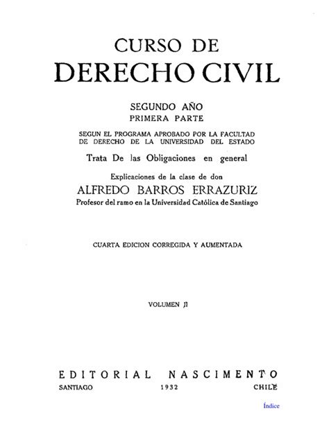 Curso De Derecho Civil Tomo Ii Obligaciones I Pdf Delito