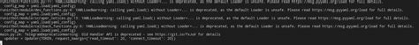 Yamllloadwarning Calling Yamlload Without Loader Is Deprecated