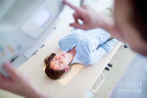 Woman Having X Ray Photograph By Science Photo Library Pixels