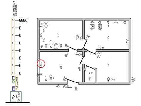 Eleknhclezen Eendraadschema Stopcontact Swipe Zelfbouw