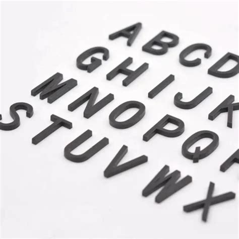 Laser Cutting Acrylic Plastic Letters And Numbers With Customized Font Style Acrylic Letters