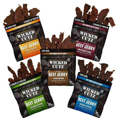 Wicked Cutz Beef Jerky Review