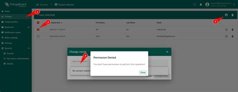 Bug Unnecessary Functional With Tenant Users · Issue 8584
