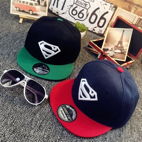 夏季宝宝帽子小孩超人棒球帽韩国儿童遮阳帽男童男孩防晒太阳帽潮虎窝淘