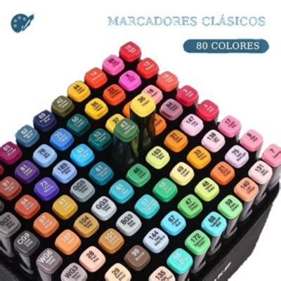 Generico Rotuladores De Colores De Doble Punta Para Dibujar Falabella