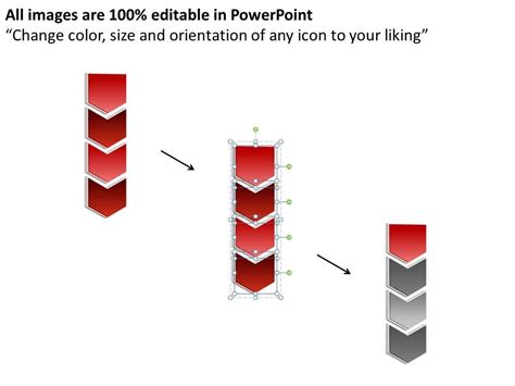 Vertical Process 4 Steps Diagram 34 Powerpoint Presentation Slides