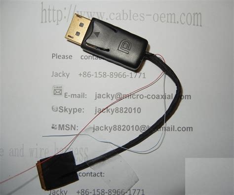 Custom Edp Cablemini Dp Cablemini Display Port Edp Cable