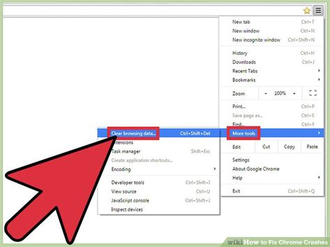 6 Ways To Fix Chrome Crashes WikiHow