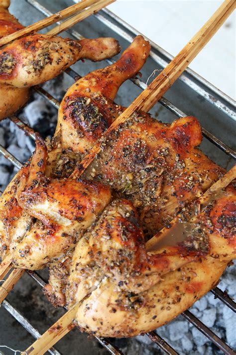 Authentic Thai Grilled Chicken Recipe Gai Yang ไก่ย่าง