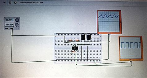 Shows The Output Waveform Of The Timer Circuit The Square Wave Produce Download Scientific