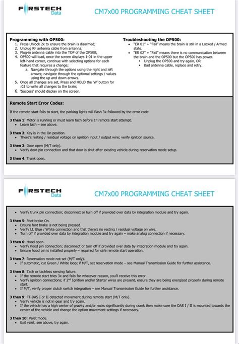 cm7×00 programming cheat sheet