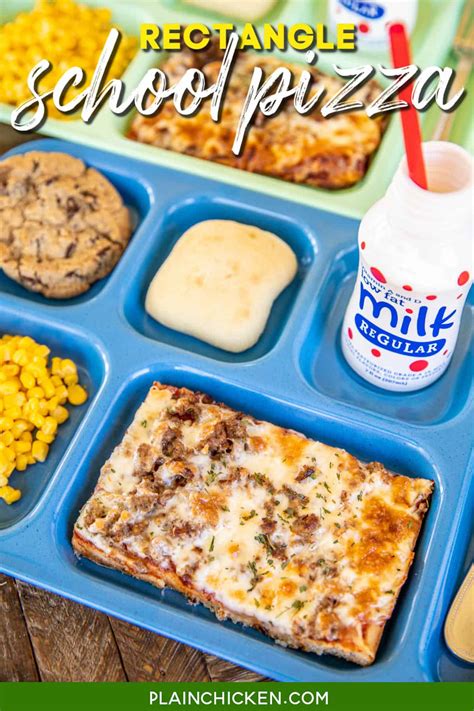 Remember Your School Cafeterias Rectangular Pizza This 55 Off