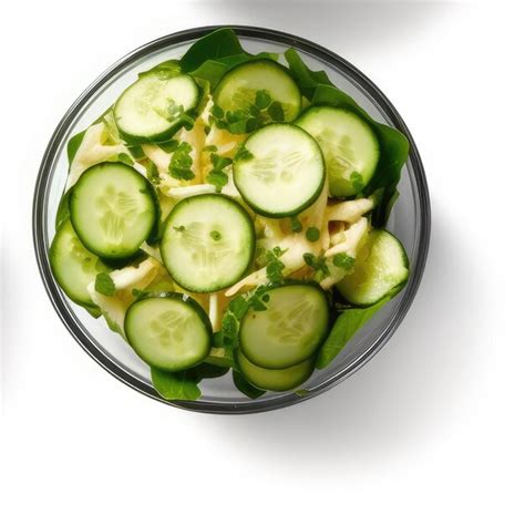 Premium Photo A Bowl Of Cucumber Cucumber And Cucumber