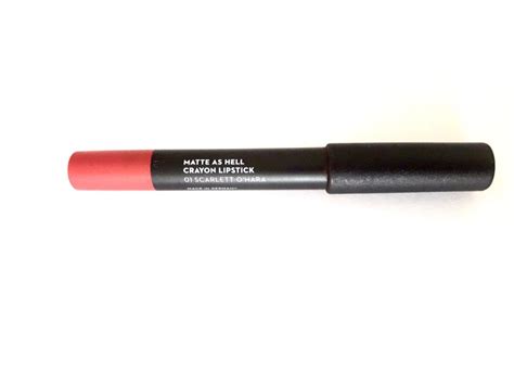Sugar Matte As Hell Crayon Lipstick Scarlett Ohara 01 Review Swatches