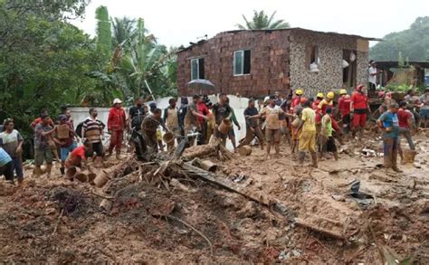 Al Menos 25 Muertes En El Nordeste De Brasil Debido A Las Fuertes Lluvias