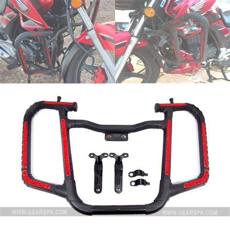 Universal Motorcycle Reflective Crash Protector Bar Safe Guard For