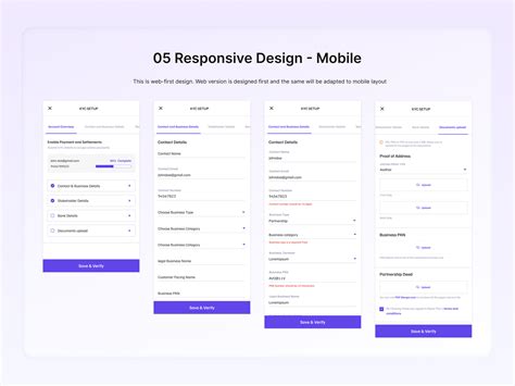 Kyc Verification Process Design Case Study On Behance