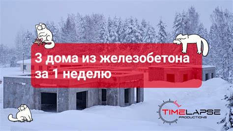 3 дома из ЖБИ панелей за 1 неделю - это рекорд! - YouTube