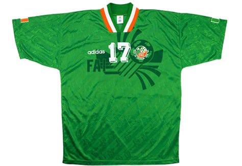 Adidas 1994 Ireland Match Issue World Cup Home Shirt Football Shirt