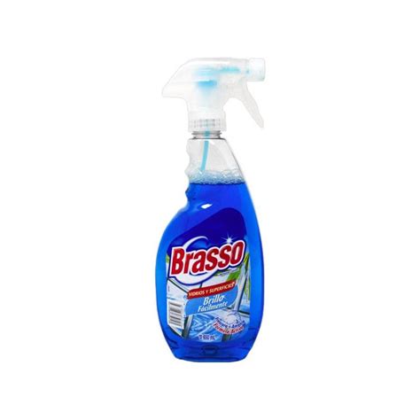 Brasso Limpiavidrios Con Atomizador Ml
