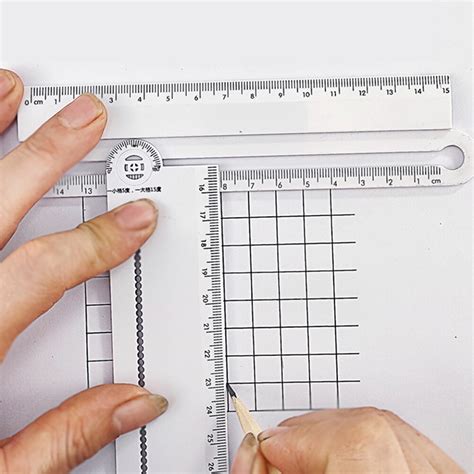 Diy Measuring Tool Math Geometry Protractor Gauge Grandado