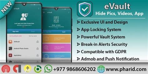 EVault Android Vault Source Code By Mealrobe Codester