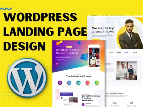 Landing Page Website Modren Landing Page One Page Website In