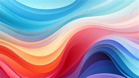 Abstract Multicolored Gradient Fluid Vector Background Design Abstract Background Wave
