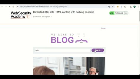 Reflected Xss Into Html Context With Nothing Encoded Youtube