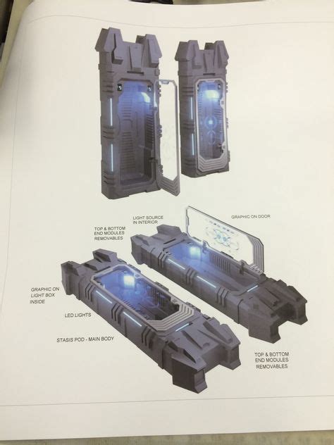 Stasis Pods Scifi Interior Spaceship Design Sci Fi Hospital