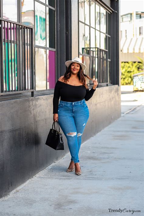 Trendy Curvy Plus Size Fashion Blogtrendy Curvy Outfits With Hats