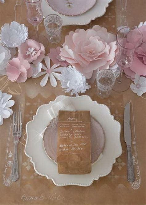 35 Creative Paper Flower Wedding Ideas Deer Pearl Flowers