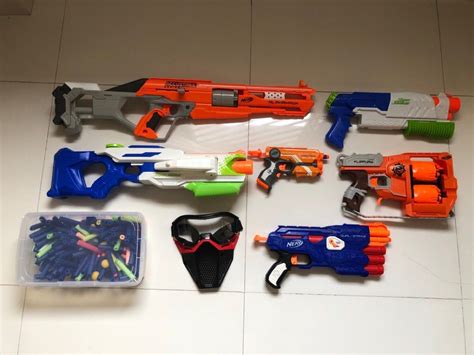 Nerf Guns And Bullets Hobbies And Toys Toys And Games On Carousell