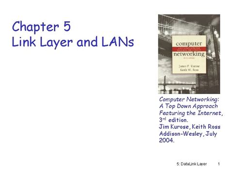 Chapter 5 Link Layer And Lans Computer Networking