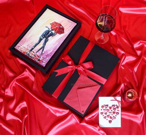 Луксозен подарък за Свети Валентин Картина с маслени бои 20 Cm 30 Cm Платно канава Дание