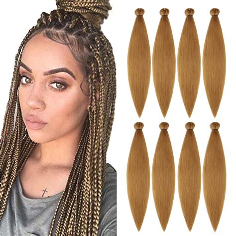 Buy Pre Stretched Braiding Hair Long Braid 26 Inch 8 Packs Braiding